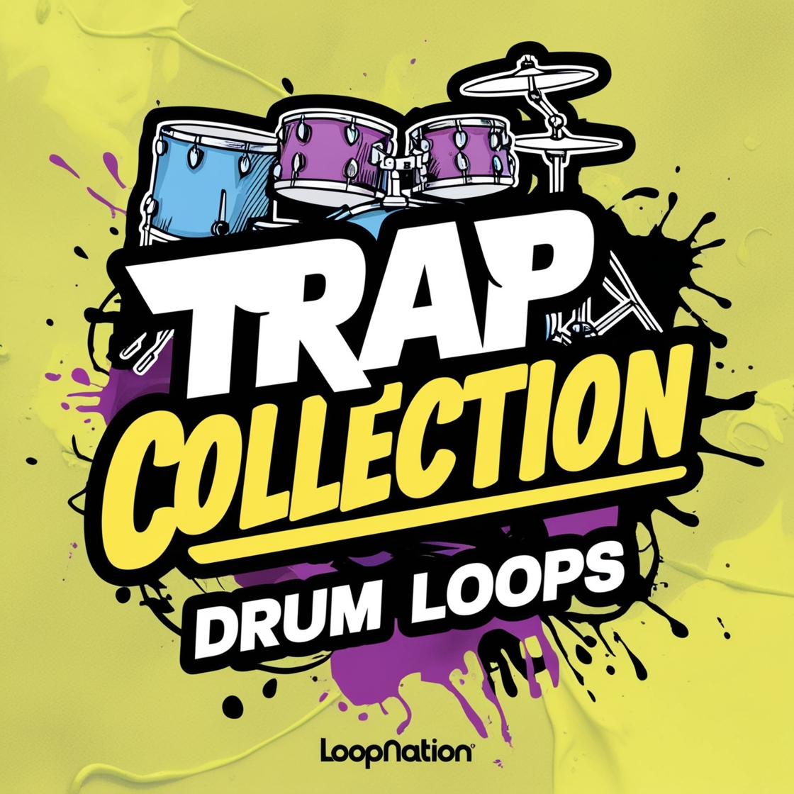 Hayven Squad - Trap Collection Drum Loops Sample Pack - Slooply