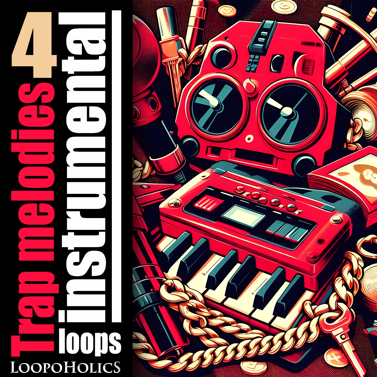 Loopoholics - Trap Melodies 4: Instrumental Loops Sample Pack - Slooply