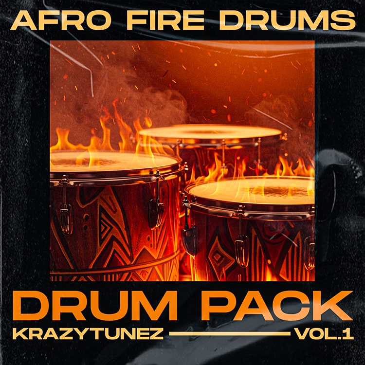 Krazytunez - Afro Fire Drums Vol 1 Sample Pack - Slooply