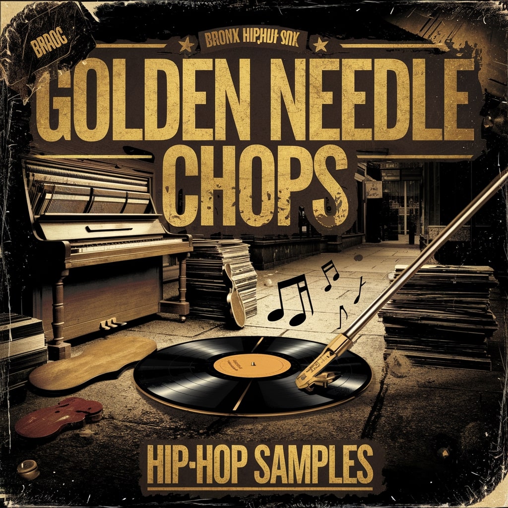 Godlike Loops - Golden Needle Chops - Hip-Hop Drums & Melodies Sample Pack - Slooply