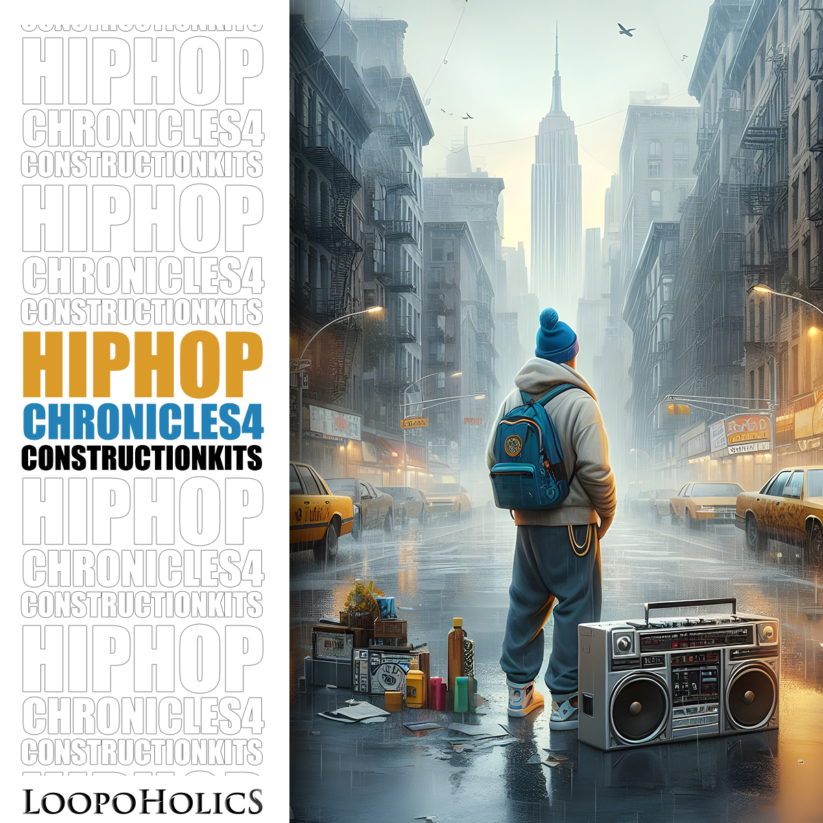 Loopoholics - Hip-Hop Chronicles 4: Construction Kits Sample Pack - Slooply