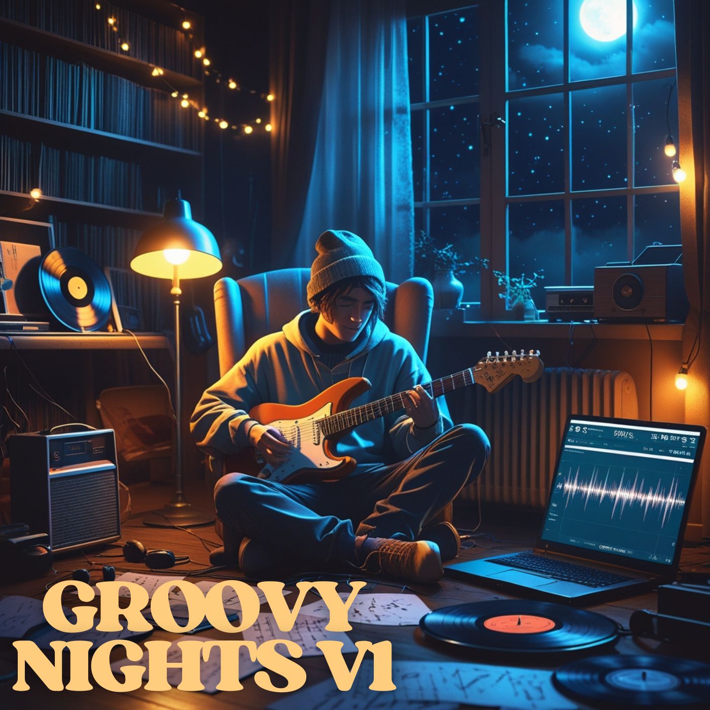 Motion Emotion Vibes - Groovy Nights Vol. 1 - Lo-Fi Guitars Sample Pack - Slooply
