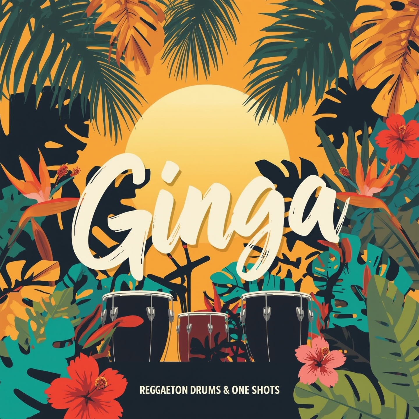 IVNN - Ginga - Reggaeton Drumloops & One Shots Sample Pack - Slooply
