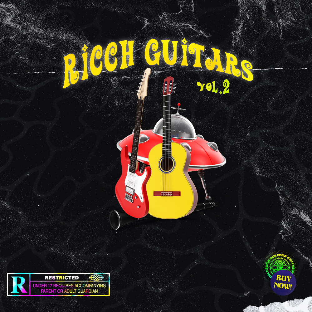 The Highest Producers - Ricch Guitars Vol.2 Sample Pack - Slooply