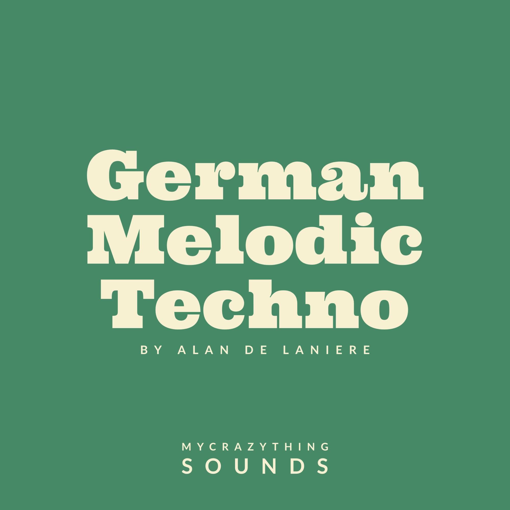 Mycrazything Records - German Melodic Techno Sample Pack - Slooply
