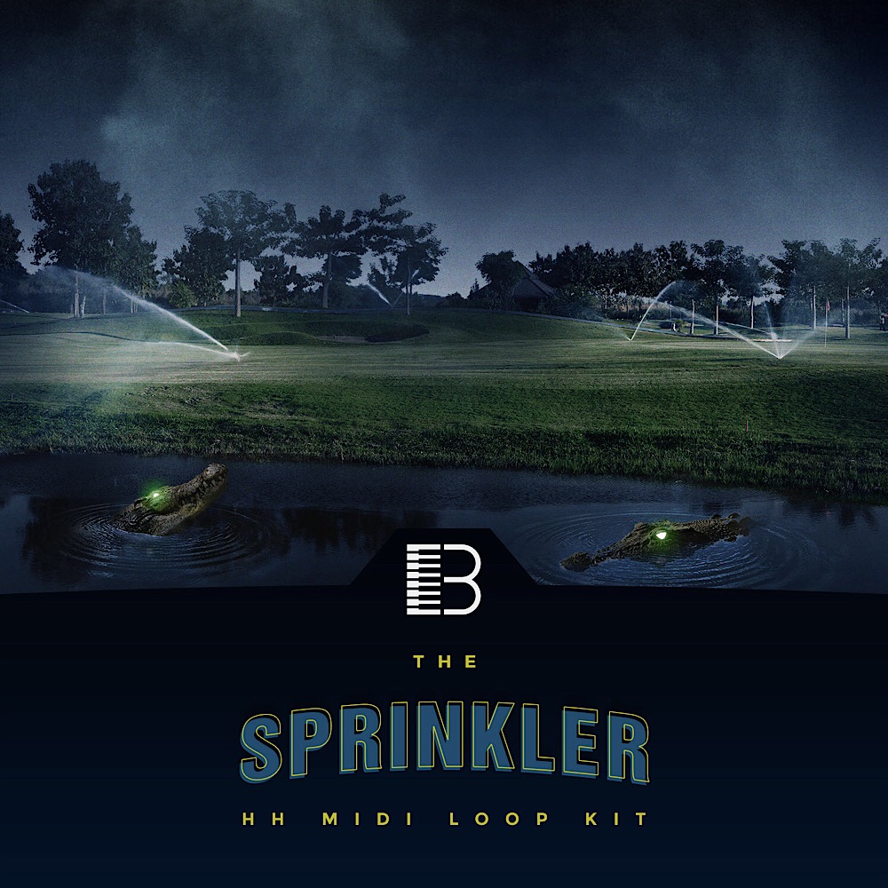 Brandon Chapa - Sprinkler HI Hat MIDI Loop Kit Sample Pack - Slooply