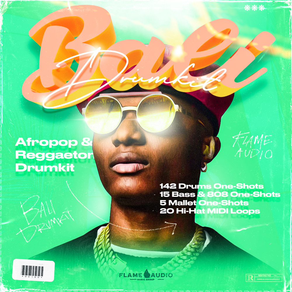 Flame Audio - BALI Drumkit Sample Pack - Slooply