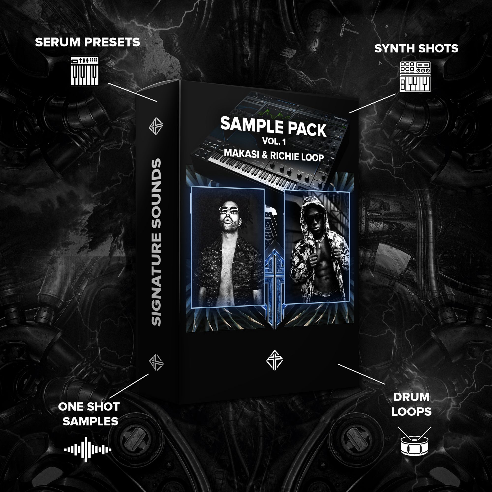 Meritocracy Records - Makasi & Richie Loop Sample Pack Sample Pack - Slooply