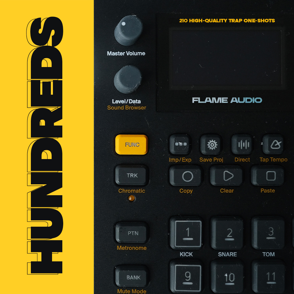 Flame Audio - HUNDREDs Drumkit Sample Pack - Slooply