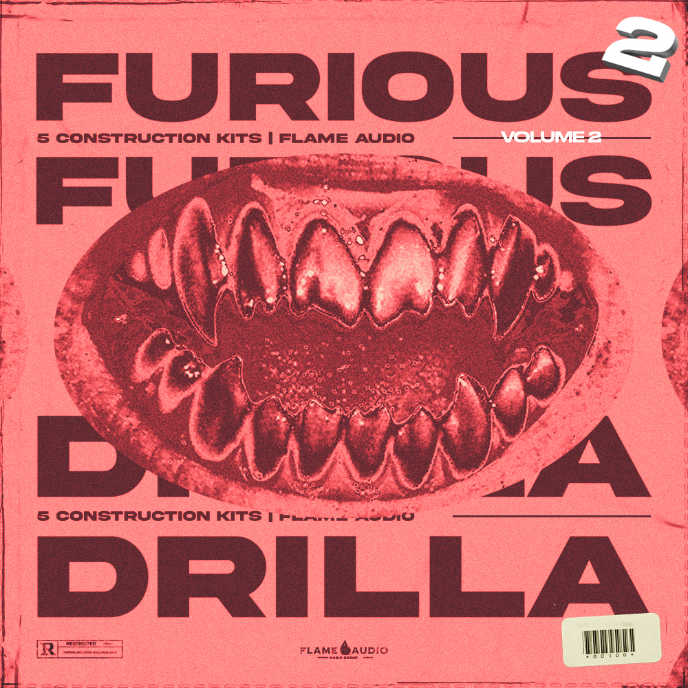 Flame Audio - Furious Drilla 2 Sample Pack - Slooply