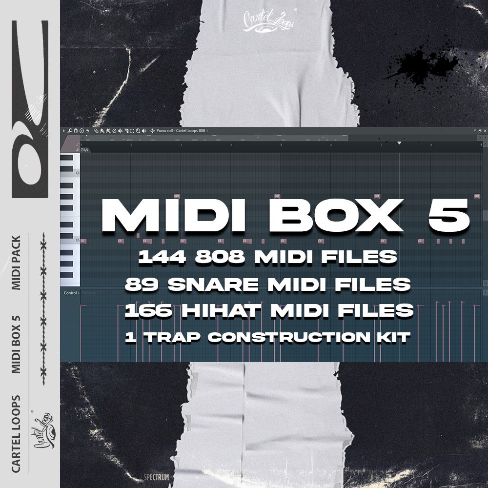 Cartel Loops - Midi Box Vol.5 Sample Pack - Slooply