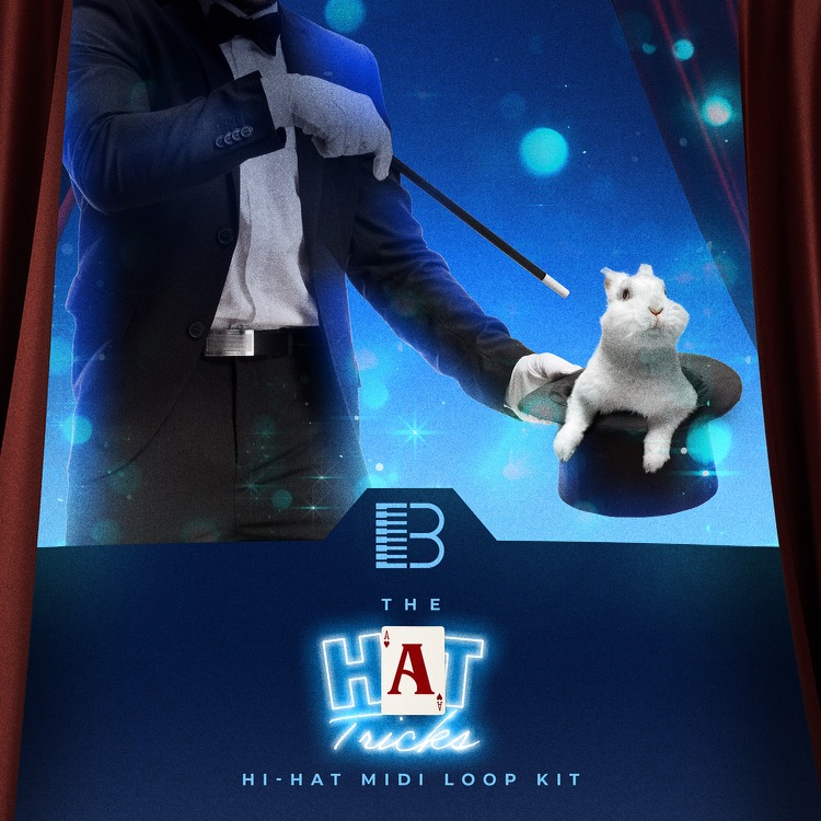 Brandon Chapa - Hat Tricks (Hi Hat MIDI Loop Kit) Sample Pack - Slooply