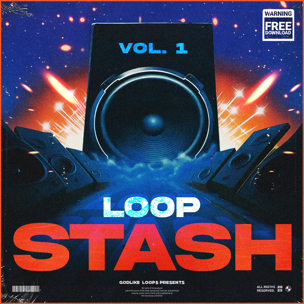 Godlike Loops - Loop Stash Vol 1 (Free Melody Pack) Sample Pack - Slooply